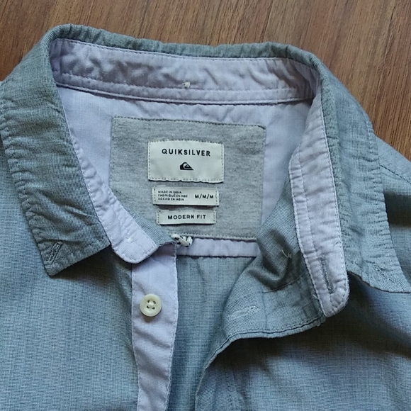 Quiksilver | Shirts | Quicksilver Modern Fit Button Short Sleeve | Poshmark